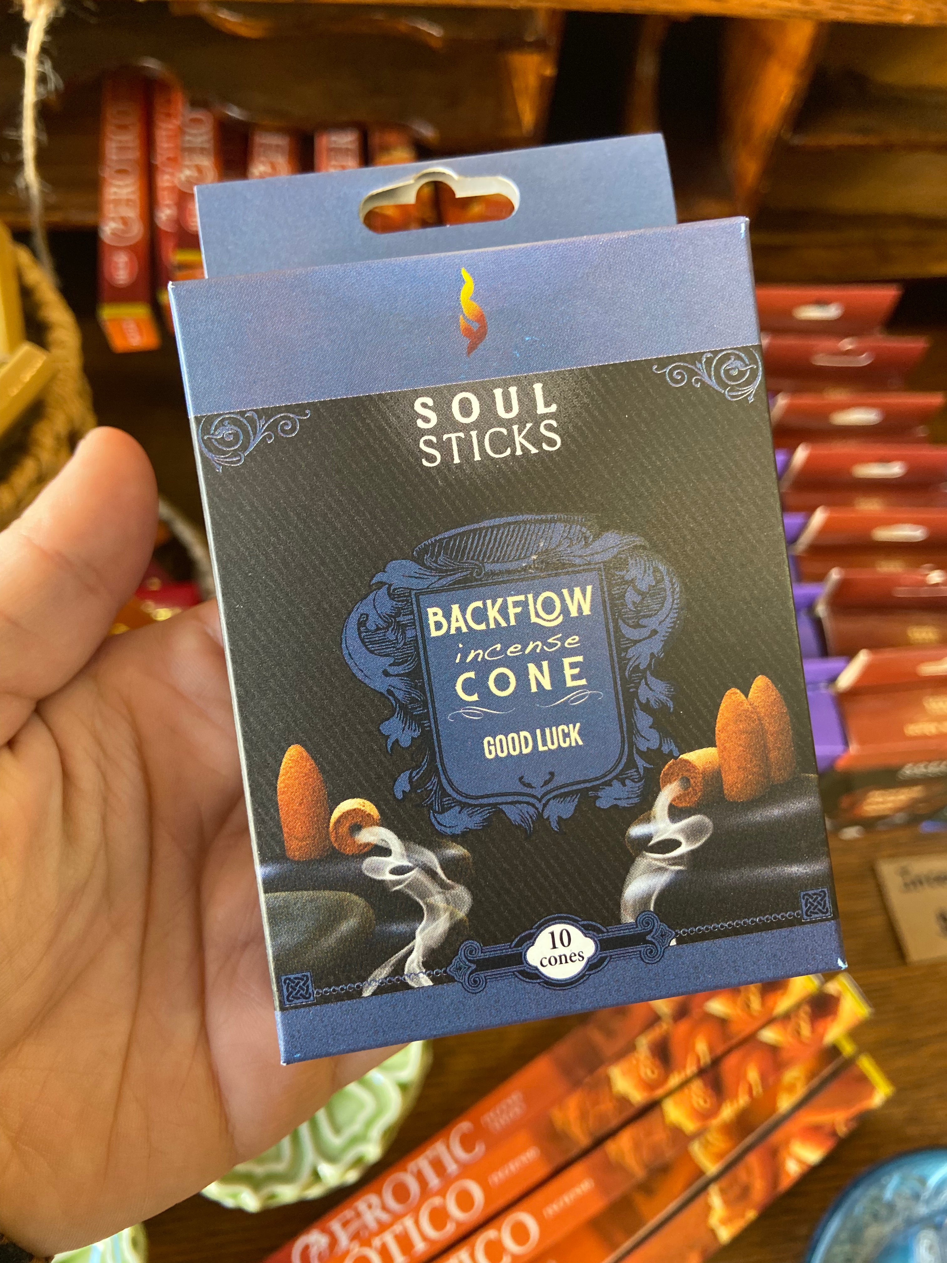 Good Luck Backflow Incense Cones – Wolf & Mercantile